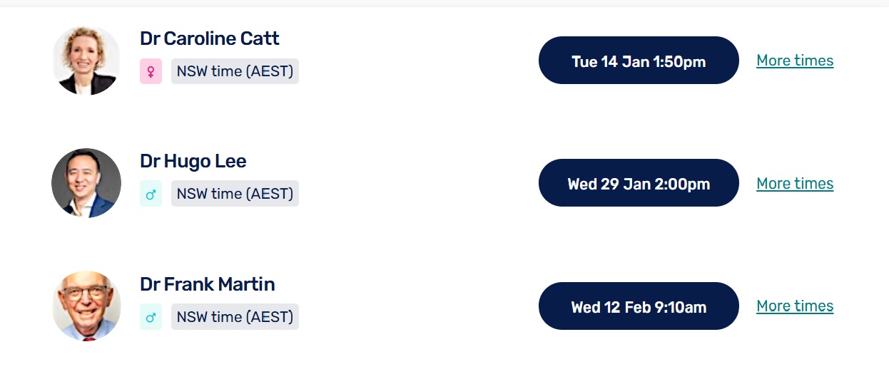 Online bookings now Live! - Sydney Ophthalmic Specialists